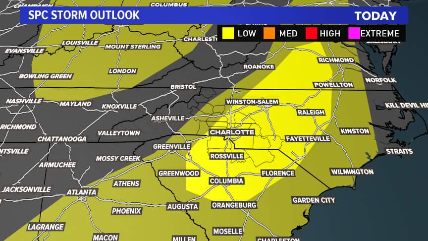 Charlotte battered overnight by strong storms | wcnc.com