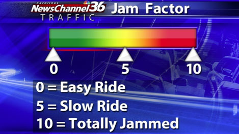 Jam factor: What it means for your commute | wcnc.com