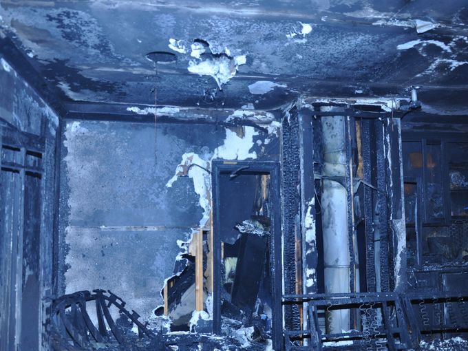Inside Ron Rivera's home after the fire | wcnc.com