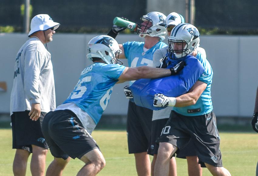 Panthers wrap up OTAs with spirited practice | wcnc.com