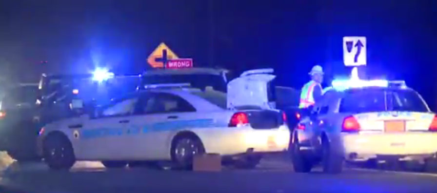 Driver trying to get around police barricade hits CMPD cruiser | wcnc.com