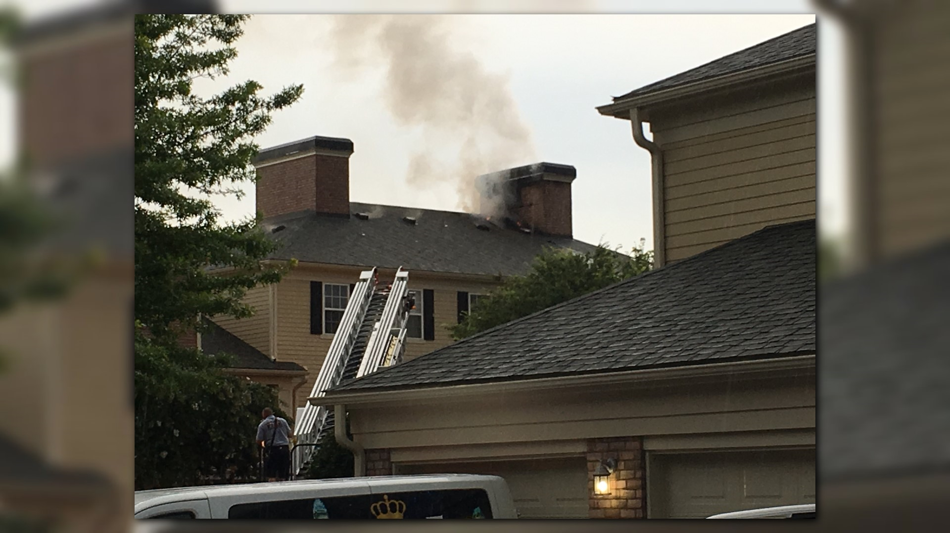Fire at apartment complex from suspected lightning strike | wcnc.com